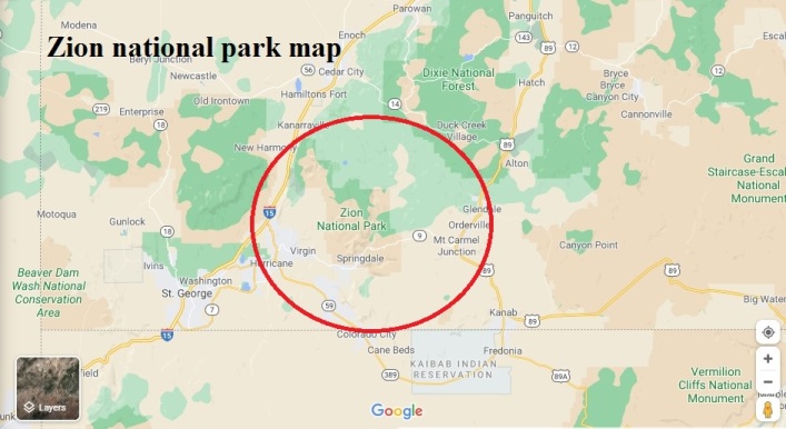 Zion National Park : Facts and Figures - Biohavoc